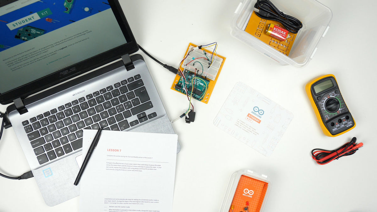 Arduino Student Kit - Ny startpakke for å lære elektronikk og programm