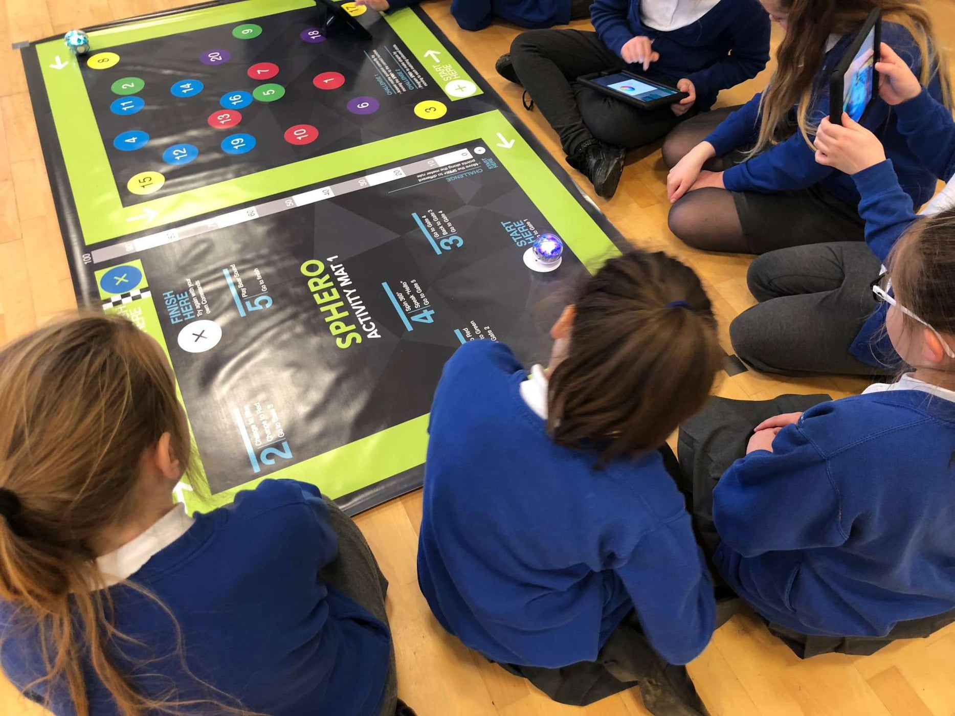 Sphero Activity Mat 1 - Racetrack mat (veddeløpsbane)